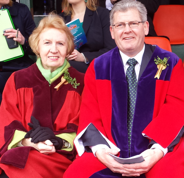 Reviewing the St Patricks Day Parade – Cllr.Frank Fahy
