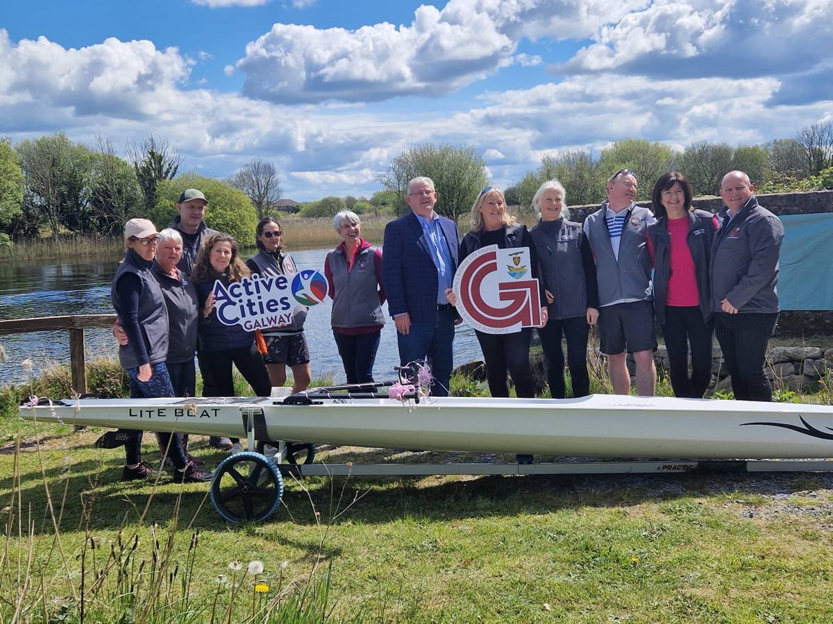 Delighted to join Gráinne Mhaol rowing club – Cllr.Frank Fahy