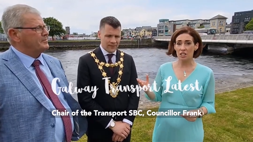 New pedestrian crossing was officially opened on Wolfe Tone Bridge ...